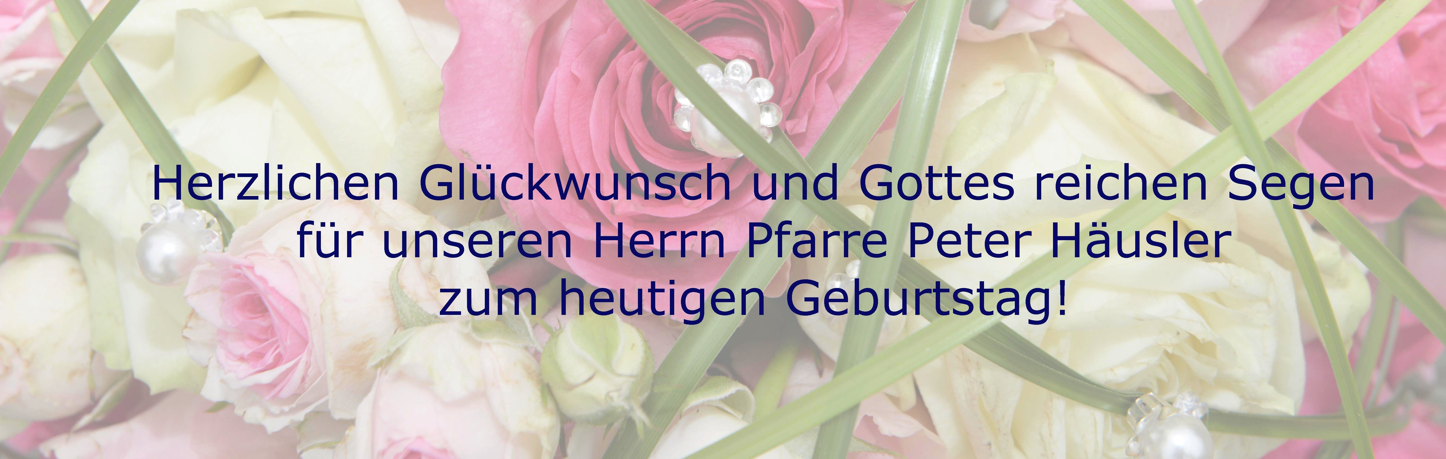 Slider Geburtstag Peter Häusler | Pfarrgemeinde Atting-Rain